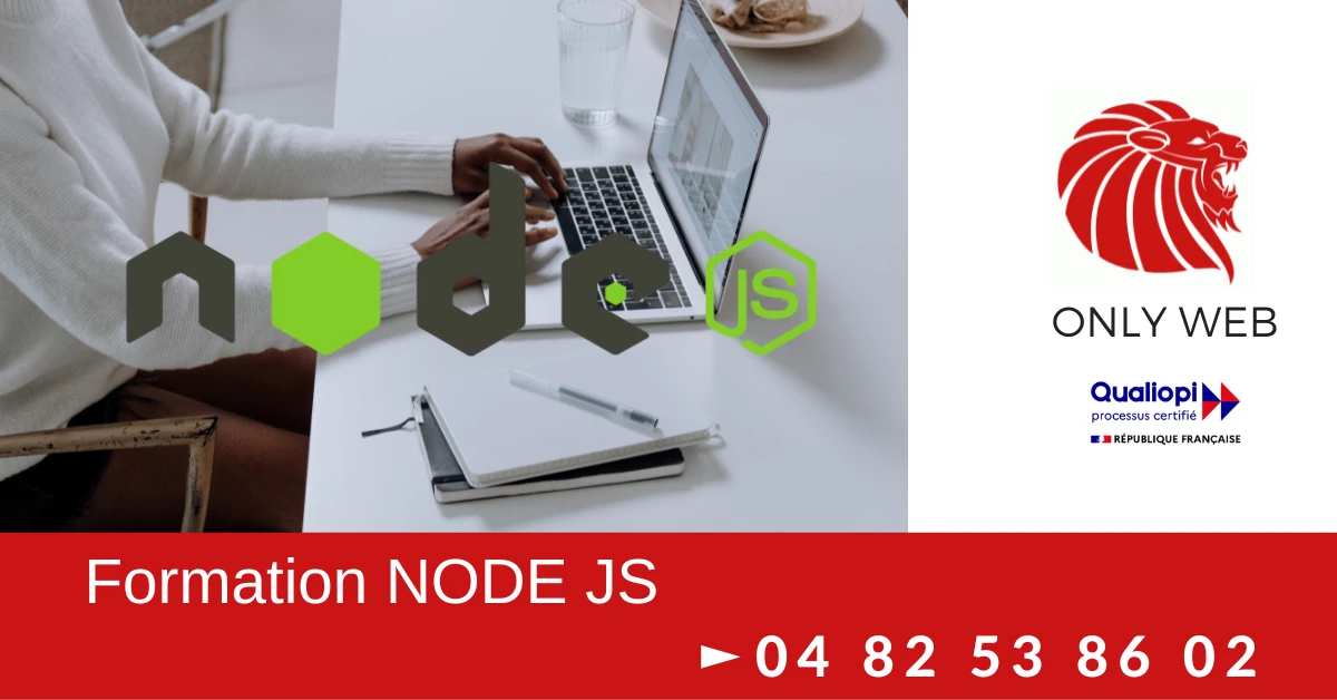 Formation NODE JS (Expert) - ONLYWEB Formation: en présentiel et à distance